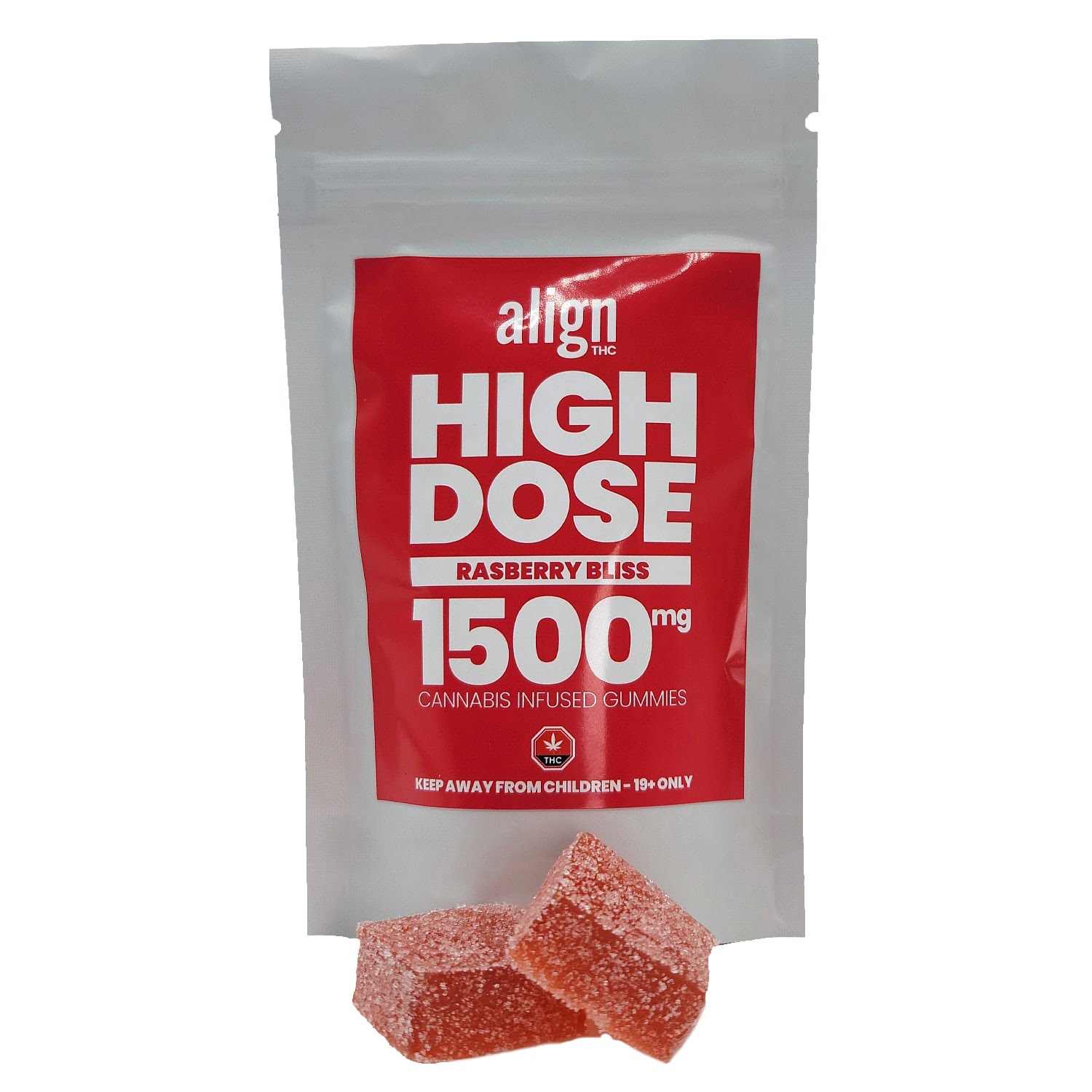 Buy Align High Dose Gummies - 1500mg THC | Canada Bliss Herbals